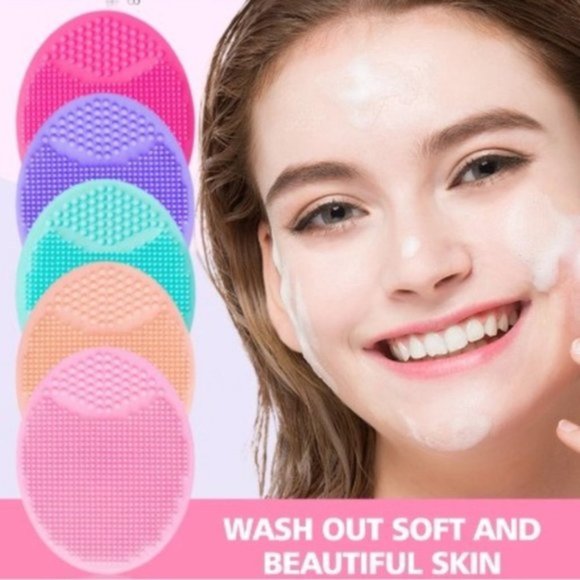Skincare | 3 Pack Silicone Face Facial Cleansing Scrubbers Random ...